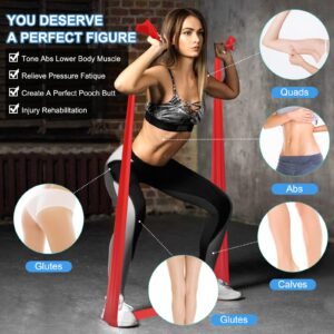 Fitness Training Gear for Upper & Lower Body, Abs Quads Calves Hamstrings Trainer Equipment for Home Gym