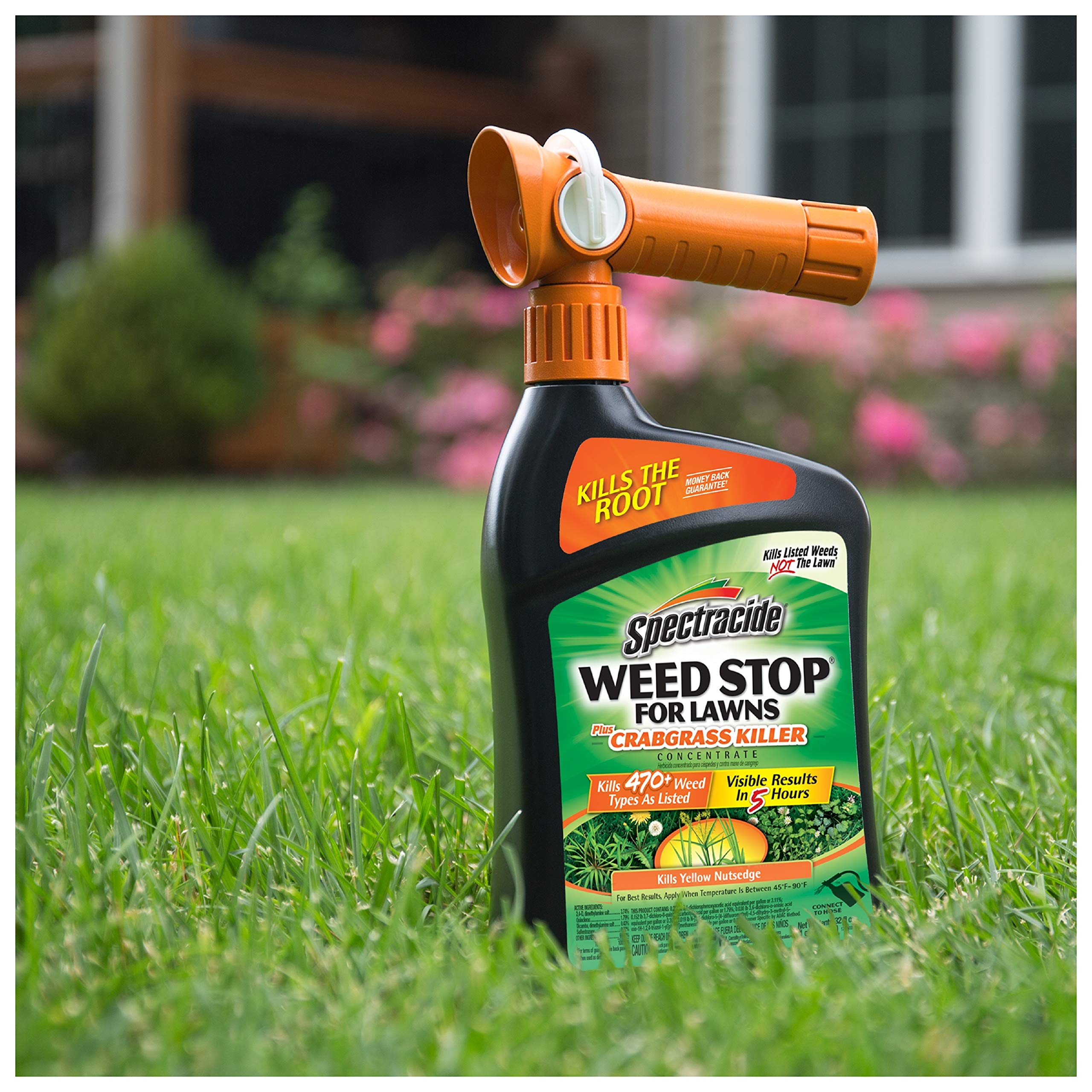 Spectracide Weed Stop For Lawns + Crabgrass Killer Concentrate, 32-oz, 6-PK, Clear