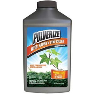 pulverize pwbv-c-032, brush killer concentrate fast acting, non-staining weed vine, 32 ounce