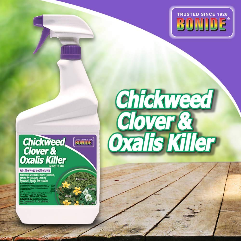 Bonide 1- Quart Chickweed Clover and Oxalis Weed Killer - 0612