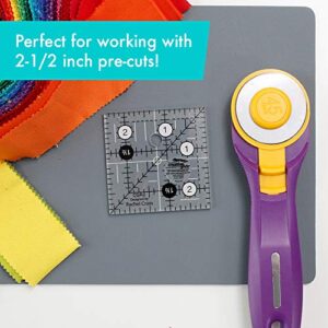 Creative Grids Quilt Ruler 2-1/2in Square - CGR2