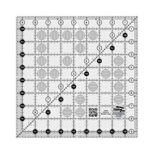 creative grids quilt ruler 9-1/2in square - cgr9