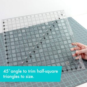 Creative Grids Quilt Ruler 16-1/2in Square - CGR16