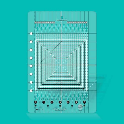 Creative Grids Stripology Quarters Mini Strip Cutting Ruler