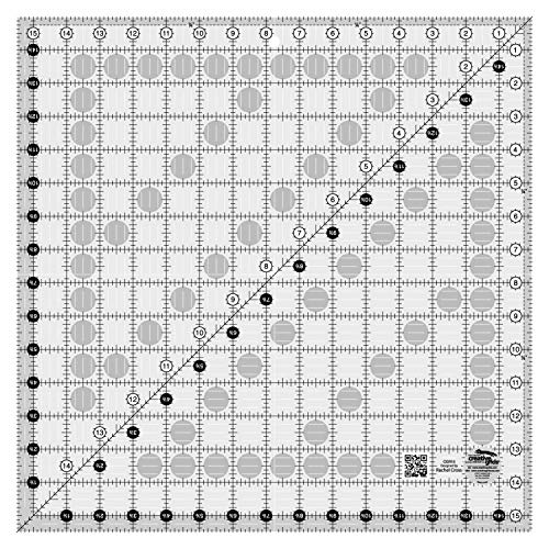 Creative Grids Quilt Ruler 15-1/2in Square - CGR15