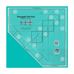 creative grids pineapple trim tool for 6, 8 or 10in finished blocks