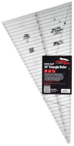 creative grids 30 degree triangle quilt ruler - cgrsg1