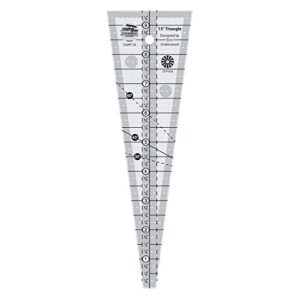 creative grids 15 degree triangle ruler - cgrt15