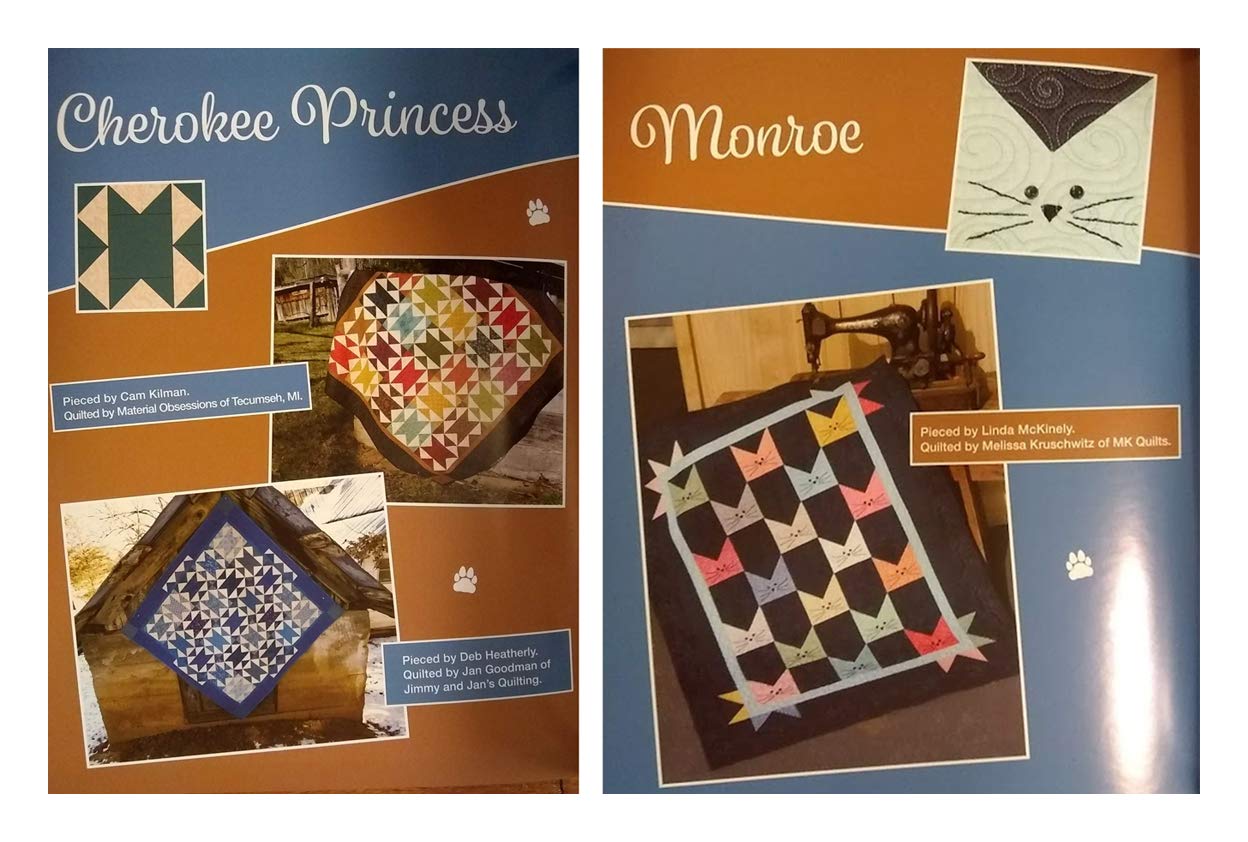 Deb's Cats N Quilts Bundle - The Ultimate Flying Geese Book & Creative Grids Ultimate Flying Geese Ruler CGRDH4