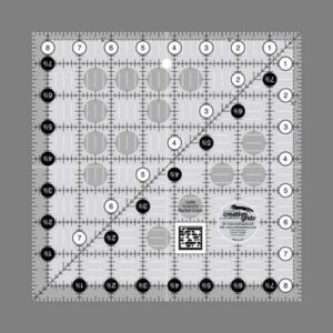 creative grids quilting ruler 8 1/2" square