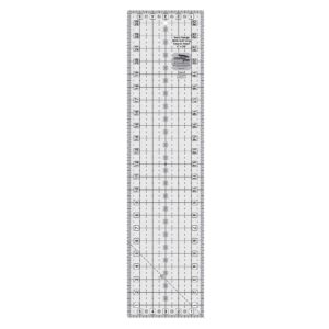 creative grids 6-inch-by-24-inch basic range non-slip ruler