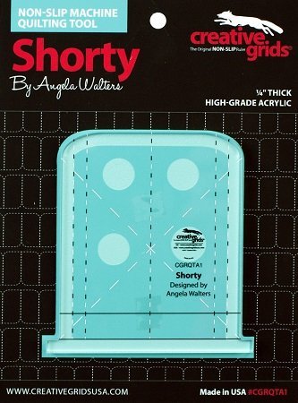 Creative Grids Machine Quilting Tool 4 Pack Squiggy, Archie, Shorty, Slim