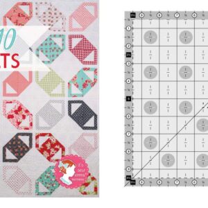 Perfect 10 Quilts Bundle- Creative Grids Perfect 10 Ruler and Perfect 10 Quilts Pattern Book