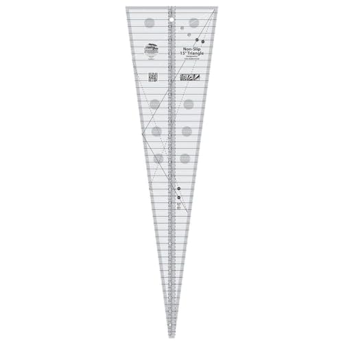 Creative Grids 15 Degree Triangle Quilt Ruler - CGREU1