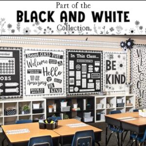 Teacher Created Resources Black Freestyle Grid Peel and Stick Decorative Paper (TCR70009) 17-1/2" inches x 10 feet