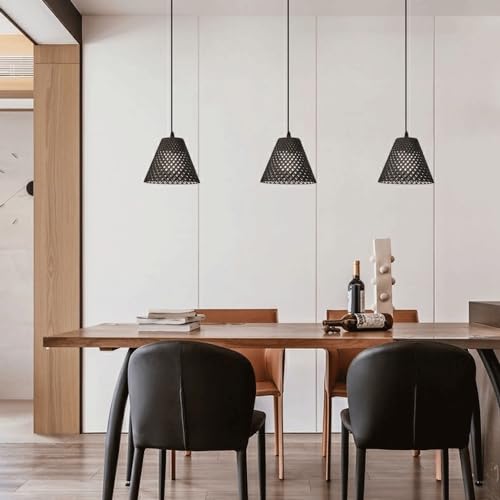 SSBHDM G9 Light Source Chandelier,Creative Grid Resin Pendant Lamp Lampshade,Nordic Industrial Style Hanging Light,Bedside Restaurant Kitchen Island Decorative Lighting Fixtures