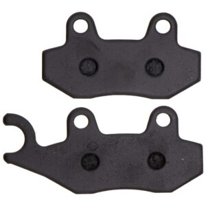 NICHE Brake Pad Set for Kawasaki KLR650 43082-0080 43082-0060 Front Rear Semi-Metallic