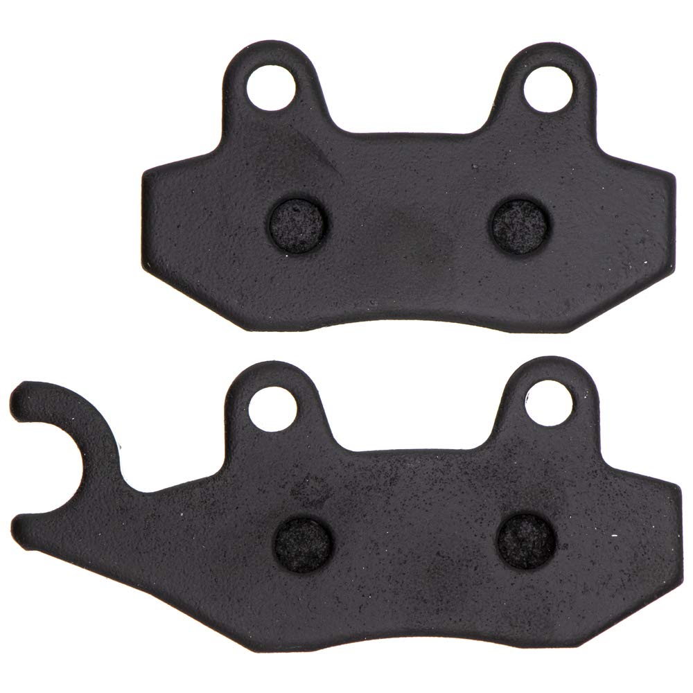 NICHE Brake Pad Set for Kawasaki KLR650 43082-0080 43082-0060 Front Rear Semi-Metallic