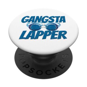 funny swimmer gangsta lapper pool goggles diving team