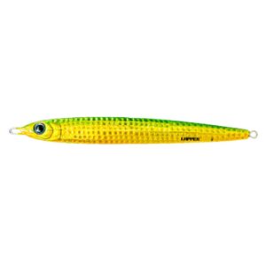 dranckrazy lapper #02 metal jig lure, gold green, 3.5 oz (100 g)