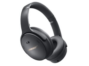 bose quietcomfort 45 wireless bluetooth noise cancelling headphones, over-ear headphones with microphone, personalized noise cancellation and sound, eclipse grey, limited edition