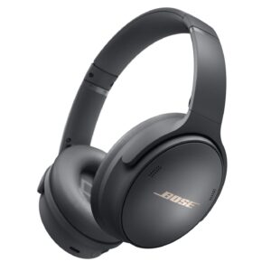 Bose QuietComfort 45 Wireless Bluetooth Noise Cancelling Headphones, Over-Ear Headphones with Microphone, Personalized Noise Cancellation and Sound, Eclipse Grey, Limited Edition