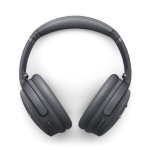 Bose QuietComfort 45 Wireless Bluetooth Noise Cancelling Headphones, Over-Ear Headphones with Microphone, Personalized Noise Cancellation and Sound, Eclipse Grey, Limited Edition