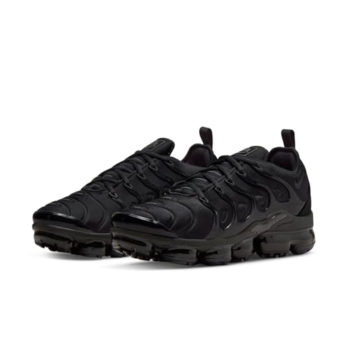 Nike mens Air Vapormax Flyknit shoe, Black/Black-dark Grey, 10.5