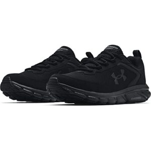 Under Armour Men's Charged Assert 9, Black (003)/Black, 10.5 M US