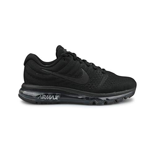 Nike Men's Air Max 2017 Running Shoe Black/Black-Black 10.0