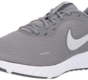 Nike Men's Revolution 5 Wide Running Shoe, Cool Grey/Pure Platinum-Dark Grey, 9 4E US