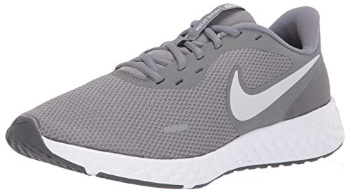 Nike Men's Revolution 5 Wide Running Shoe, Cool Grey/Pure Platinum-Dark Grey, 9 4E US