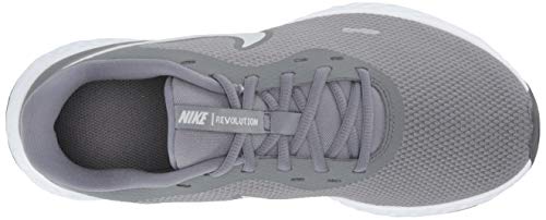 Nike Men's Revolution 5 Wide Running Shoe, Cool Grey/Pure Platinum-Dark Grey, 9 4E US