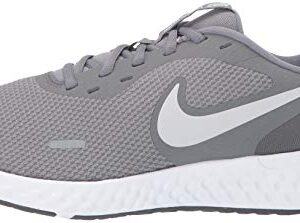 Nike Men's Revolution 5 Wide Running Shoe, Cool Grey/Pure Platinum-Dark Grey, 9 4E US