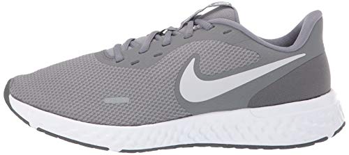 Nike Men's Revolution 5 Wide Running Shoe, Cool Grey/Pure Platinum-Dark Grey, 9 4E US