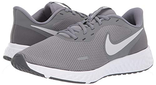 Nike Men's Revolution 5 Wide Running Shoe, Cool Grey/Pure Platinum-Dark Grey, 9 4E US