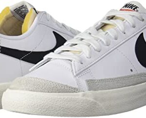 Nike Men's Low '77 Vintage Shoes Blazer, White/Black/Sail, 12