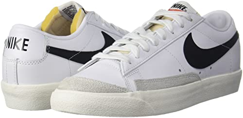 Nike Men's Low '77 Vintage Shoes Blazer, White/Black/Sail, 12