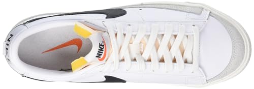 Nike Men's Low '77 Vintage Shoes Blazer, White/Black/Sail, 12