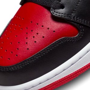 nike Air Jordan 1 Low Men's Shoes Alternate Bred Toe 553558 066 - Size 11 White/Black