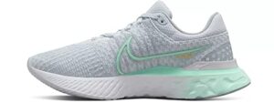 nike react infinity run flyknit 3 women's road running shoes (us_footwear_size_system, adult, women, numeric, medium, numeric_8_point_5) grey/red/blue 8.5