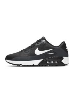 nike men's air max 90 g spikeless golf shoes, black/white/anthracite/cool/gray, 10.5