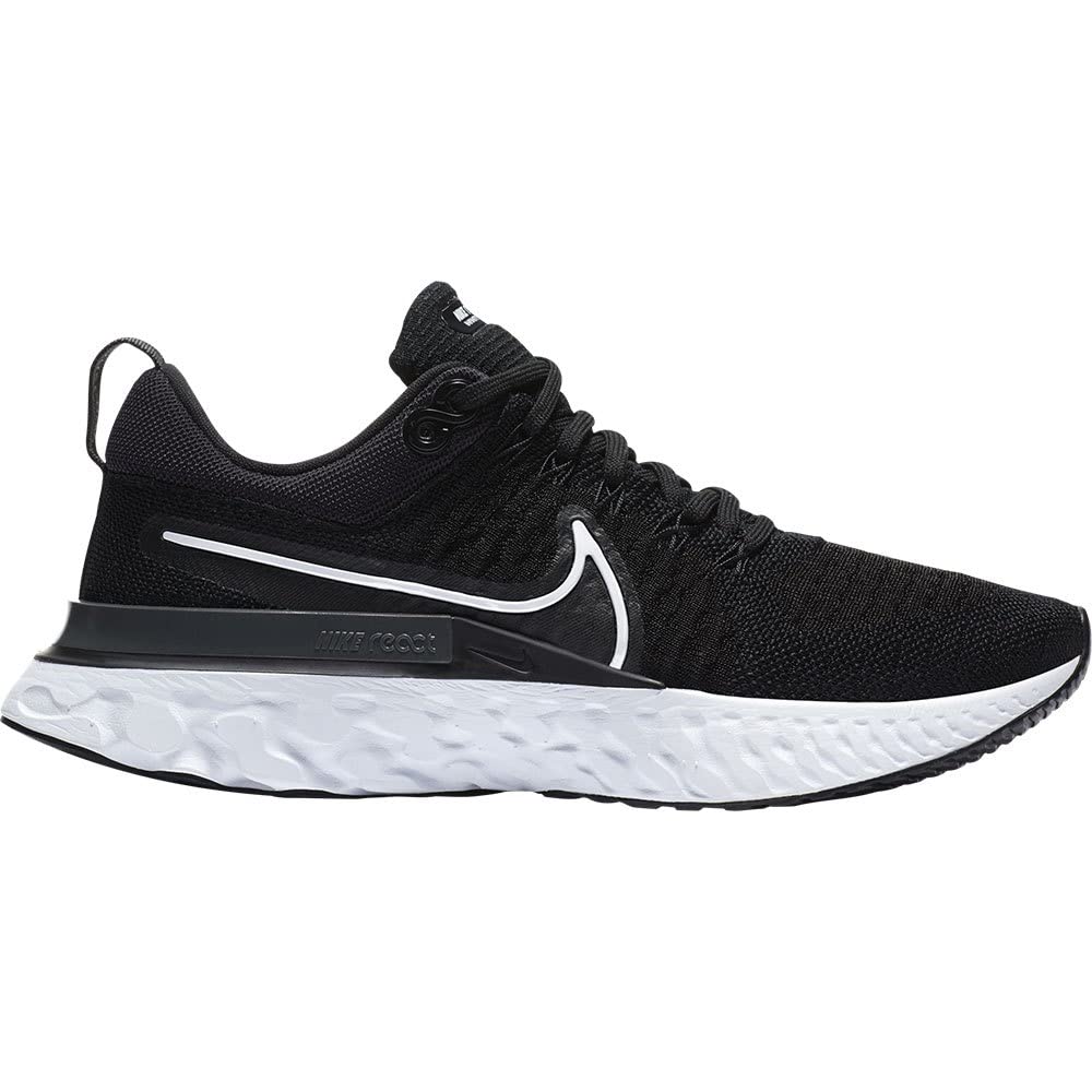 Nike women's Sneaker, Black White Iron Grey, 7.5 AU