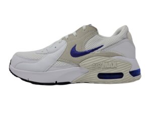 nike women's air max excee, white/lapis-summit white, 9 m us