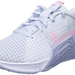 Nike Women's Low-Top Sneakers, soccer grey white blue whispers, 9.5