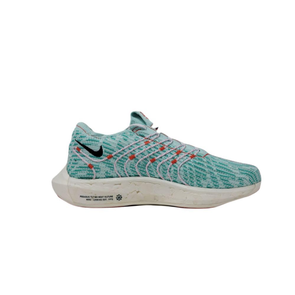 Nike Women's Pegasus Turbo Running Shoe, Jade Ice/Obsidian, 9 M US