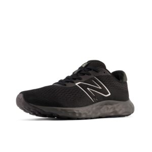 New Balance Men's 520 V8 Running Shoe, Black/Black, 9.5 X-Wide