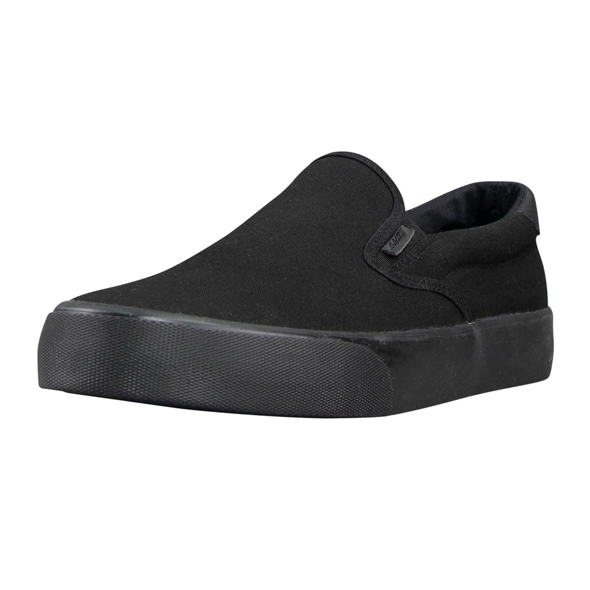 Lugz Mens Clipper Classic Slip-on Fashion Sneaker, Black/Black, 10.5 US