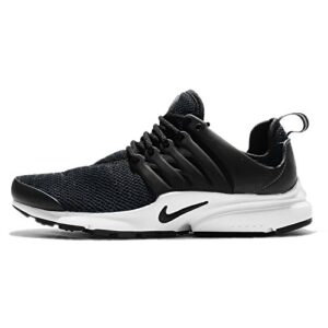 nike womens w air presto 878068 001 - size 10w black/black-white