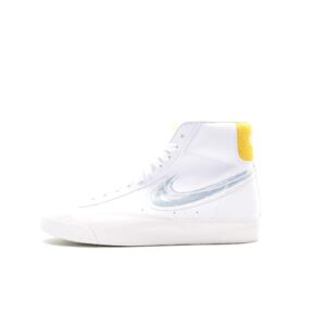 nike blazer mid '77 big kids casual skate shoes da4086-002 (white/royal tint/solar flare, us_footwear_size_system, big_kid, men, numeric, medium, numeric_7)